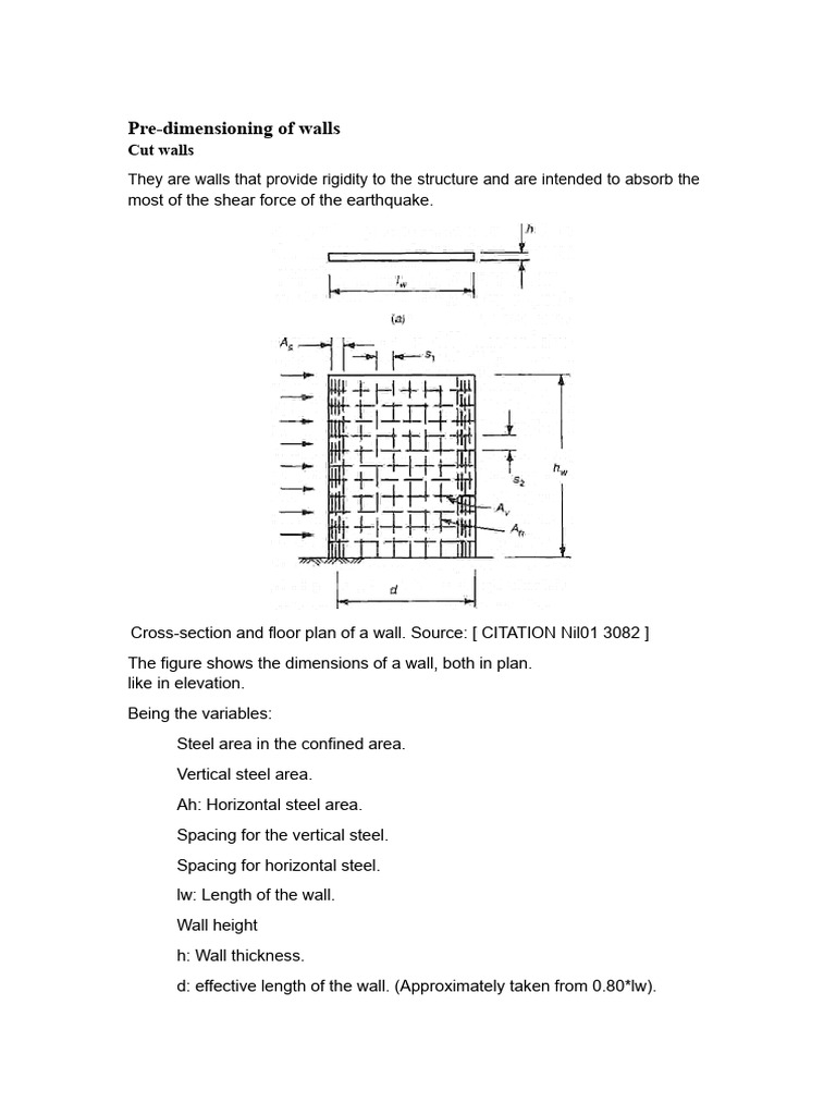 Shear Wall Design | PDF | Wall | Applied And Interdisciplinary Physics
