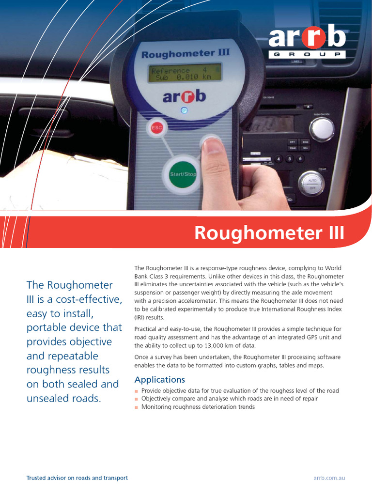Roughometer III Catalogue | PDF | Computing