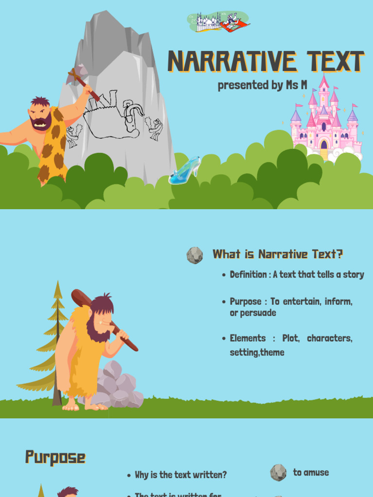 Understanding Narrative Text Elements | PDF