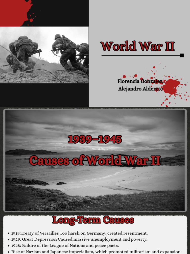 World War 2 History Presentation | PDF | World War II | Adolf Hitler