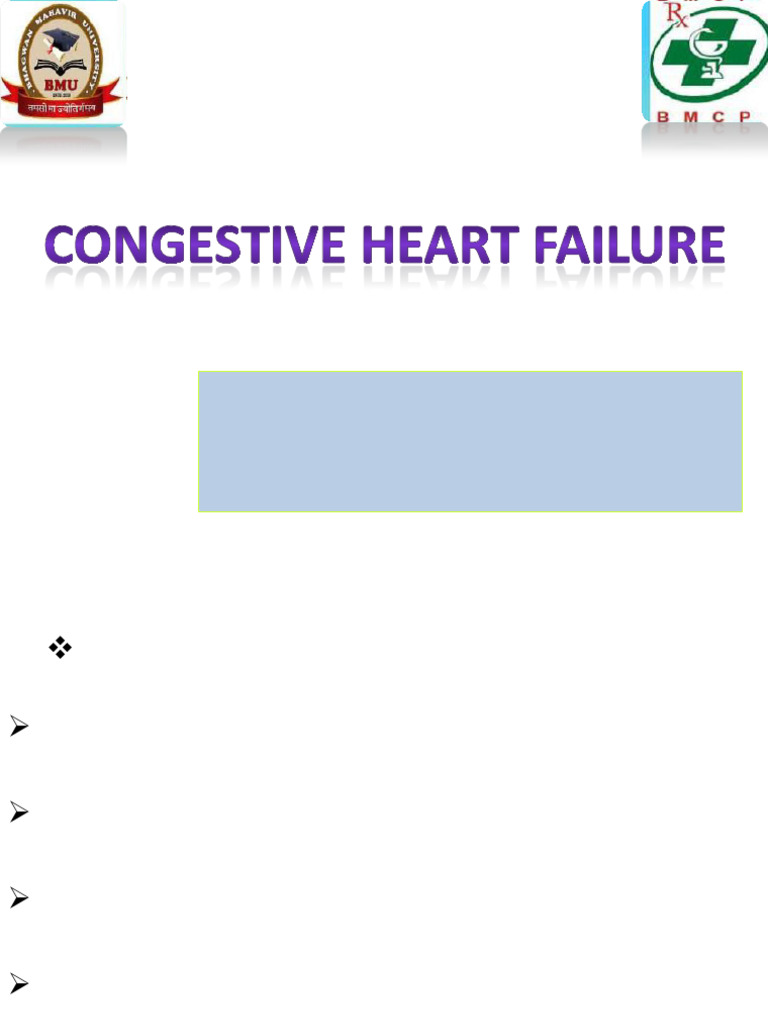 Understanding Congestive Heart Failure | PDF