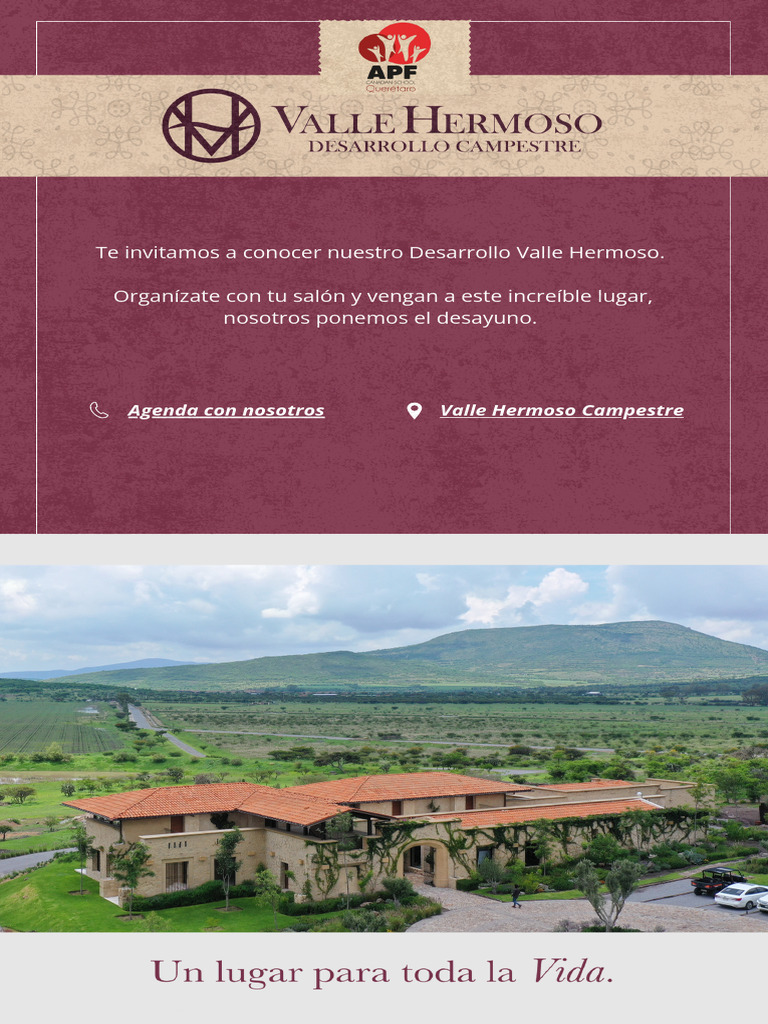 Invitación Valle Hermoso | PDF
