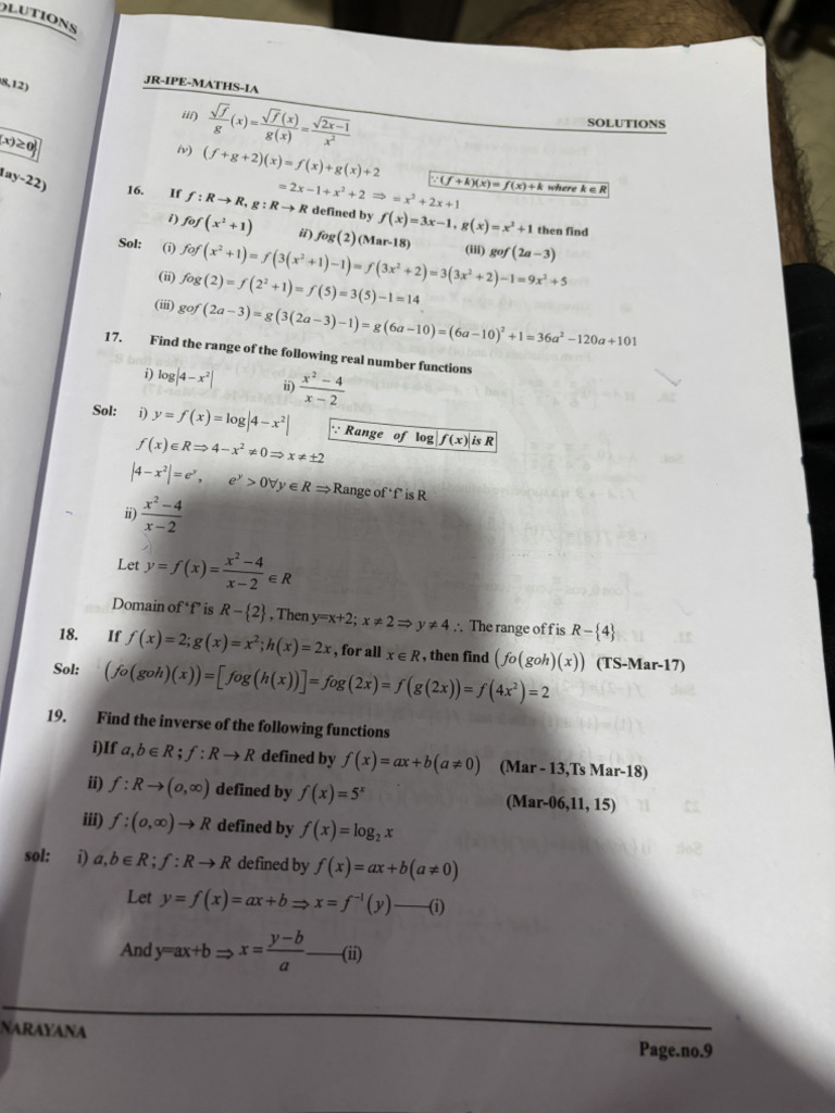 Math 1a Notes | PDF