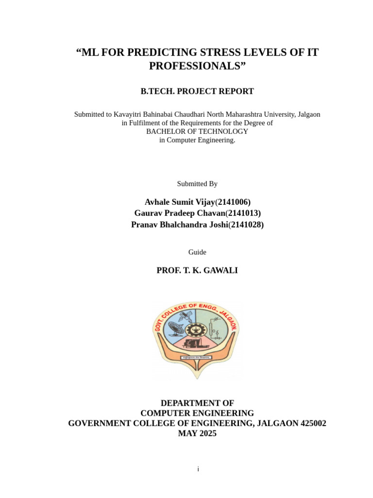 Final Project Report | PDF | Machine Learning | Deep Learning