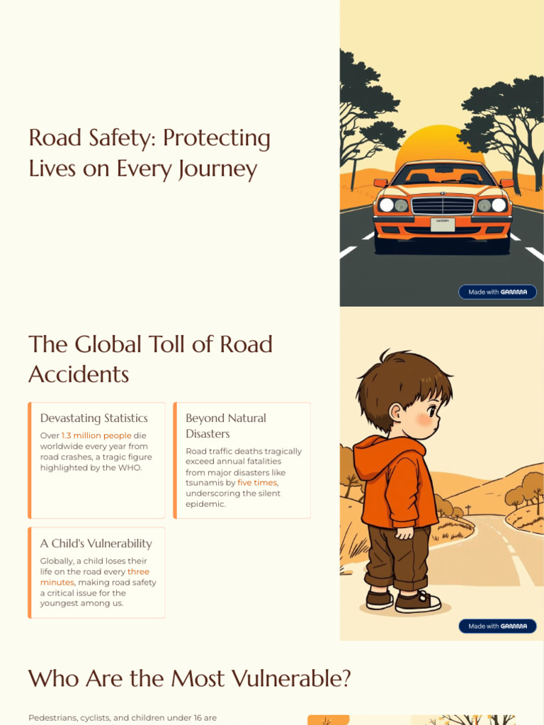 Road Safety Protecting Lives On Every Journey | PDF | Traffic Collision ...