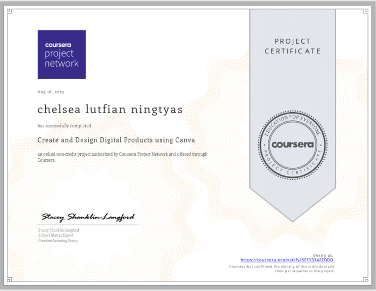 Canva Digital Product Design Certificate | PDF