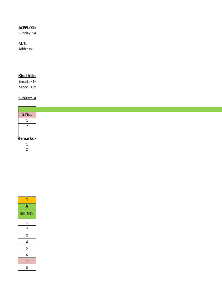 45KW VFD Control Panel Quote Document | PDF | Switch | Relay
