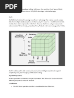 OLAP Cube Types: MOLAP, ROLAP, HOLAP | PDF | Information Science | Data