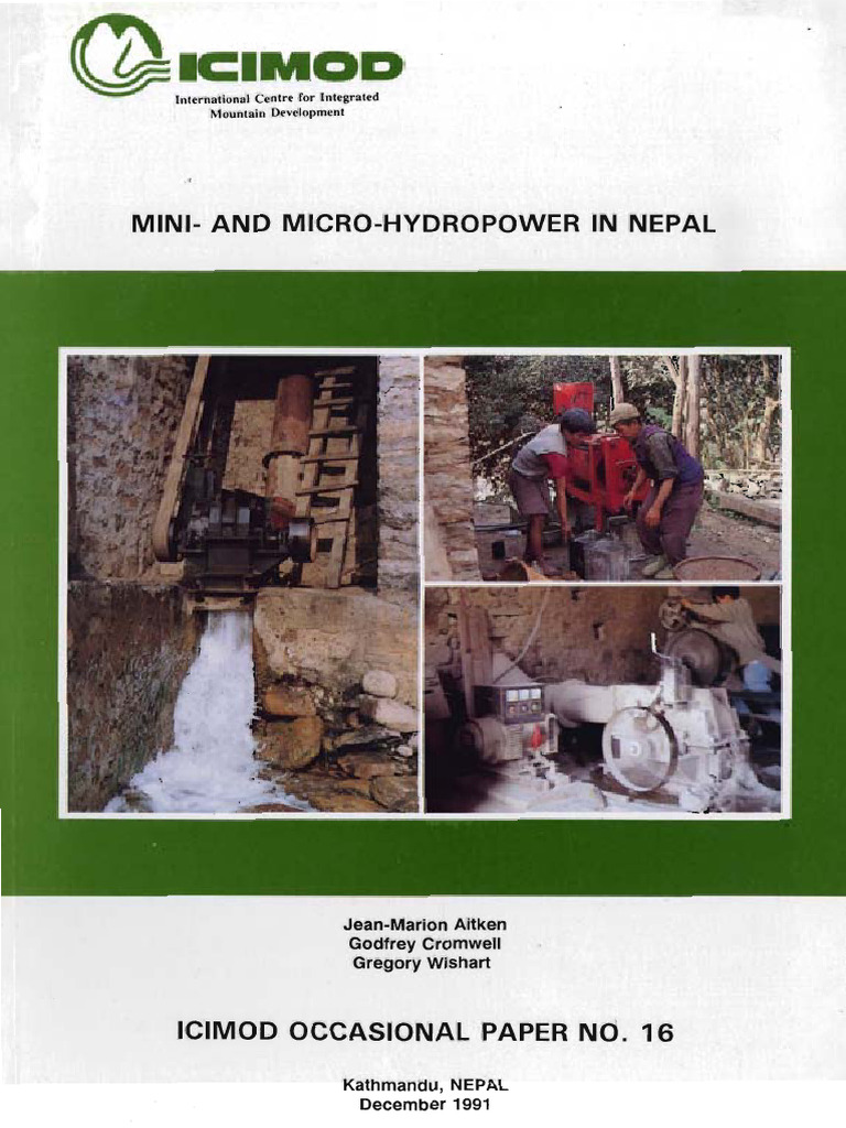 Mini - and Micro-Hydropower in Nepal | PDF