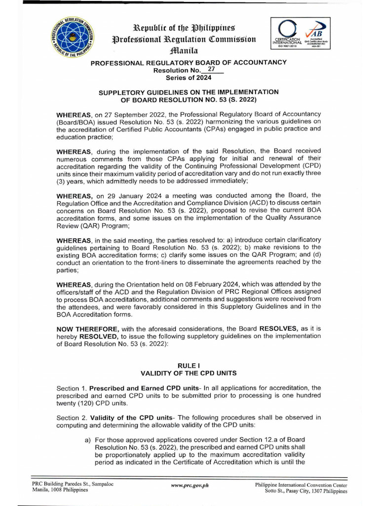 Revised Application Forms For Accreditation | PDF