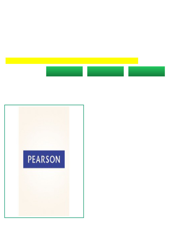 Solution Manual for Using MIS Plus MyMISLab with Pearson eText ...