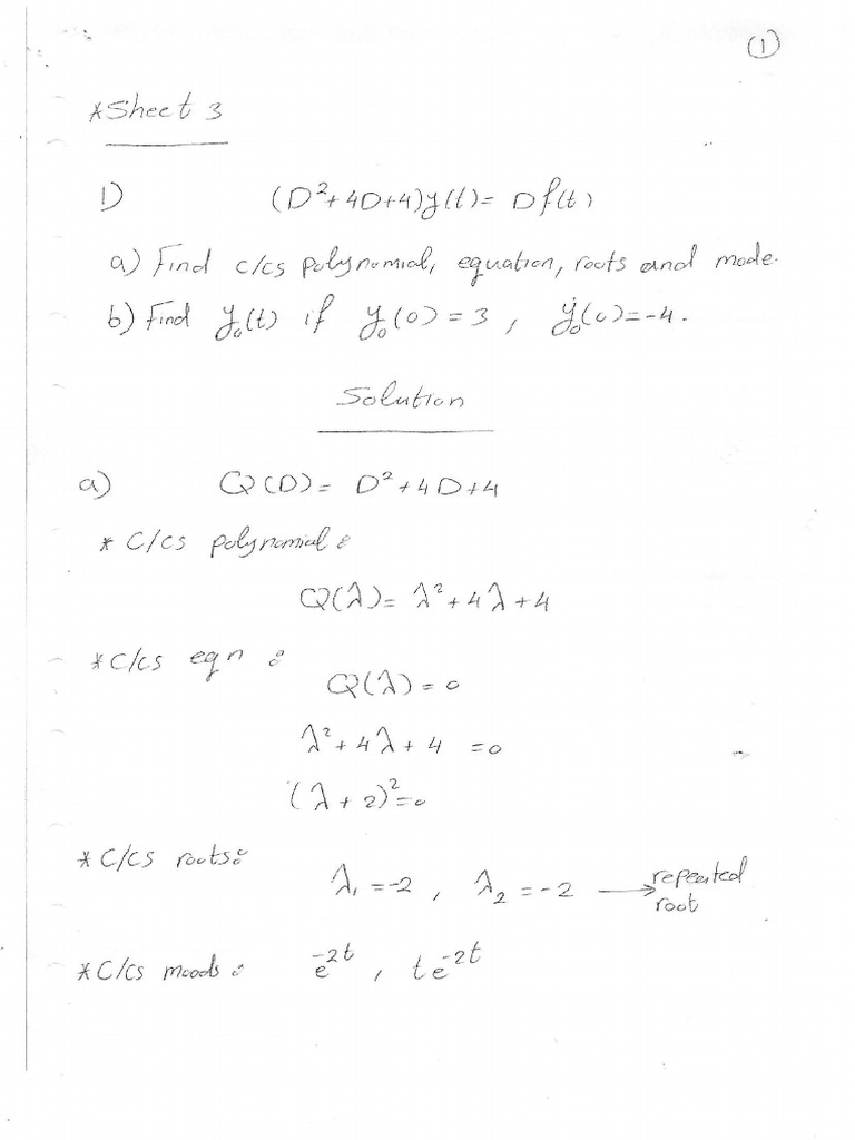 Sheet3 Solution | PDF