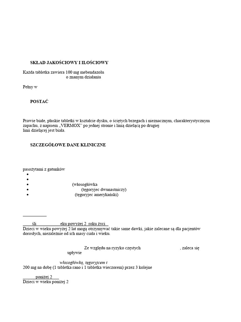 25 Vermox Tab | PDF