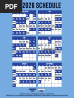 Pittsburgh Pirates 2025 Game Schedule | PDF
