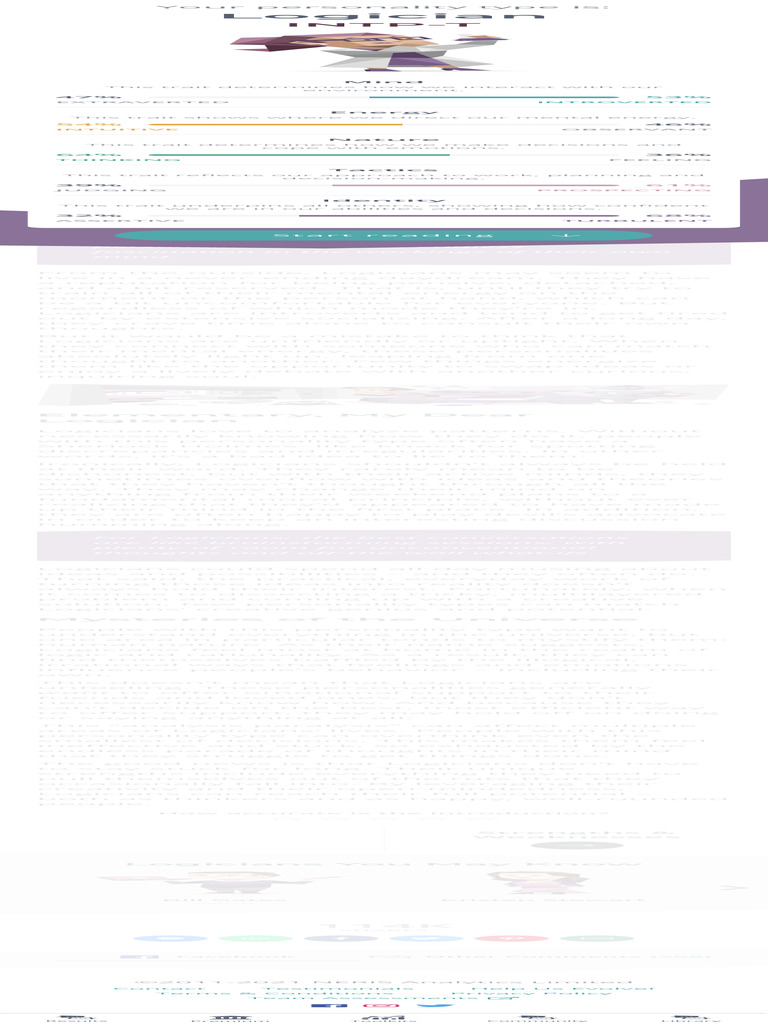 Introduction Logician (INTP) Personality 16personalities | PDF | Mind ...