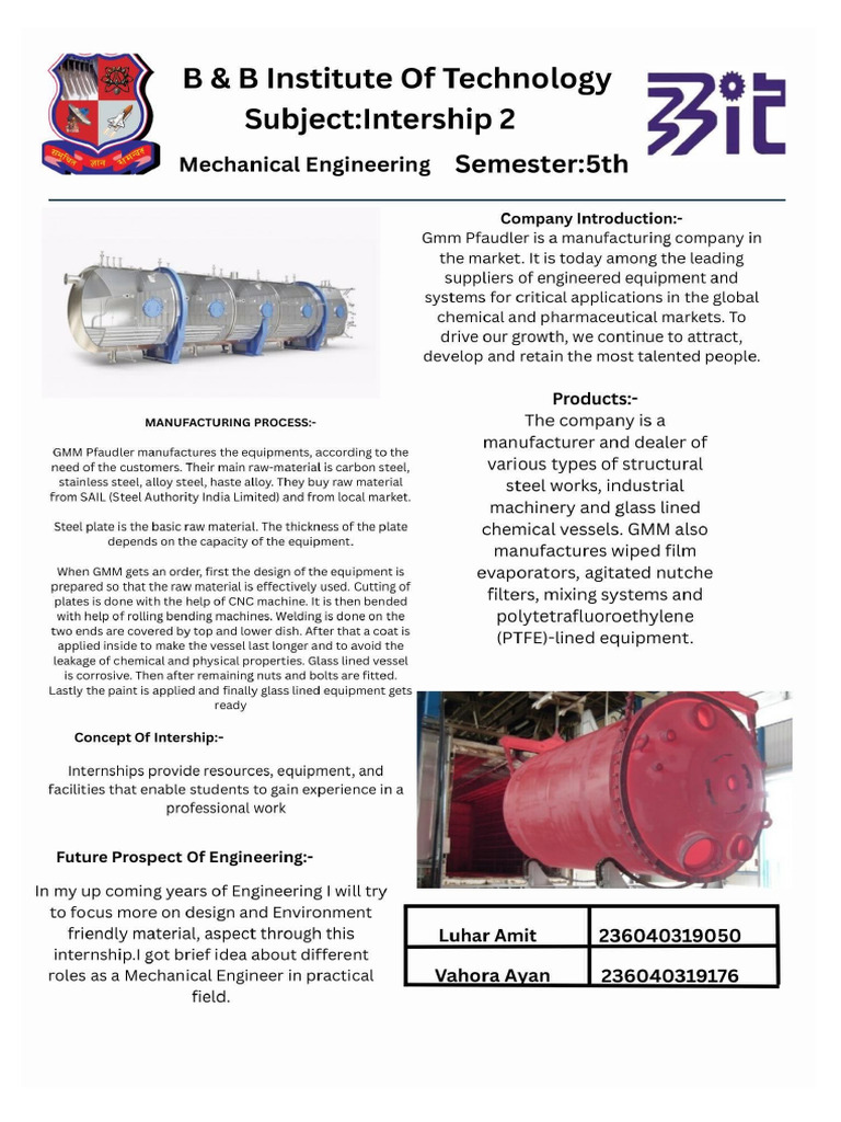 Intership Poster 2 | PDF
