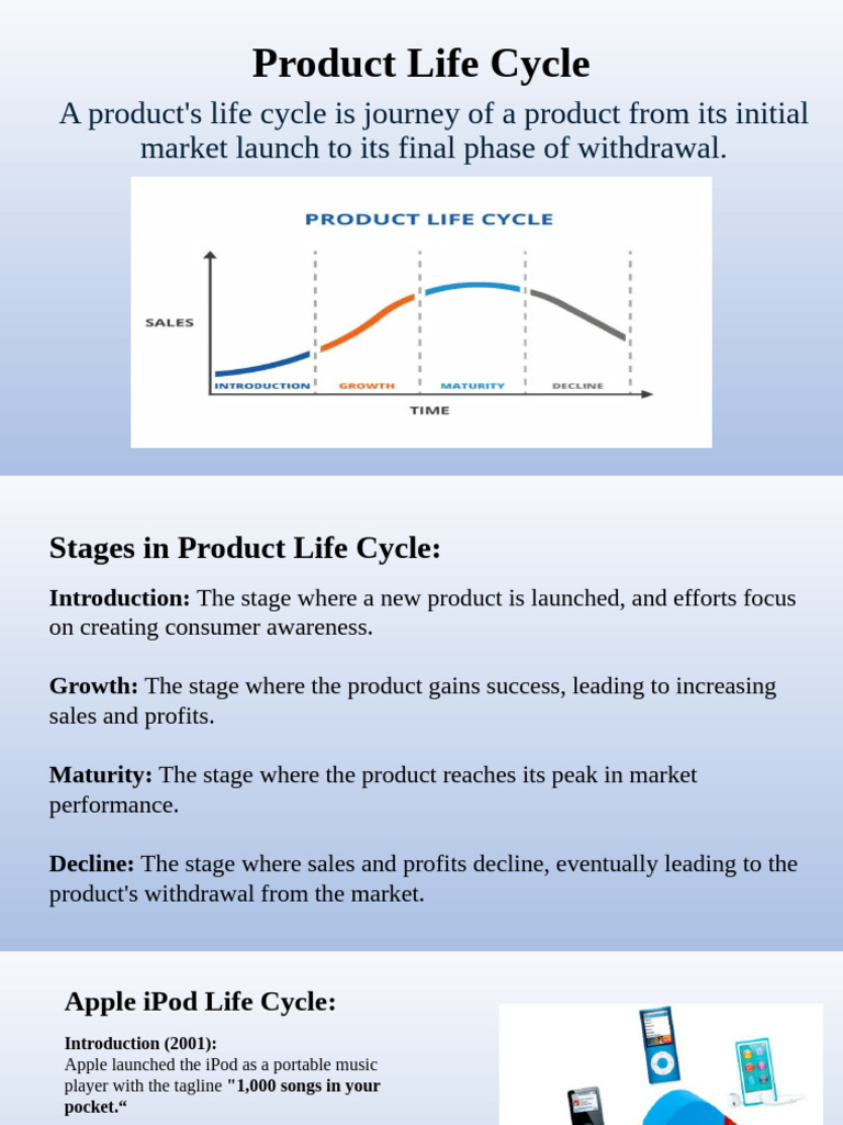 Understanding Product Life Cycle Stages | PDF | I Pod | Apple Inc.