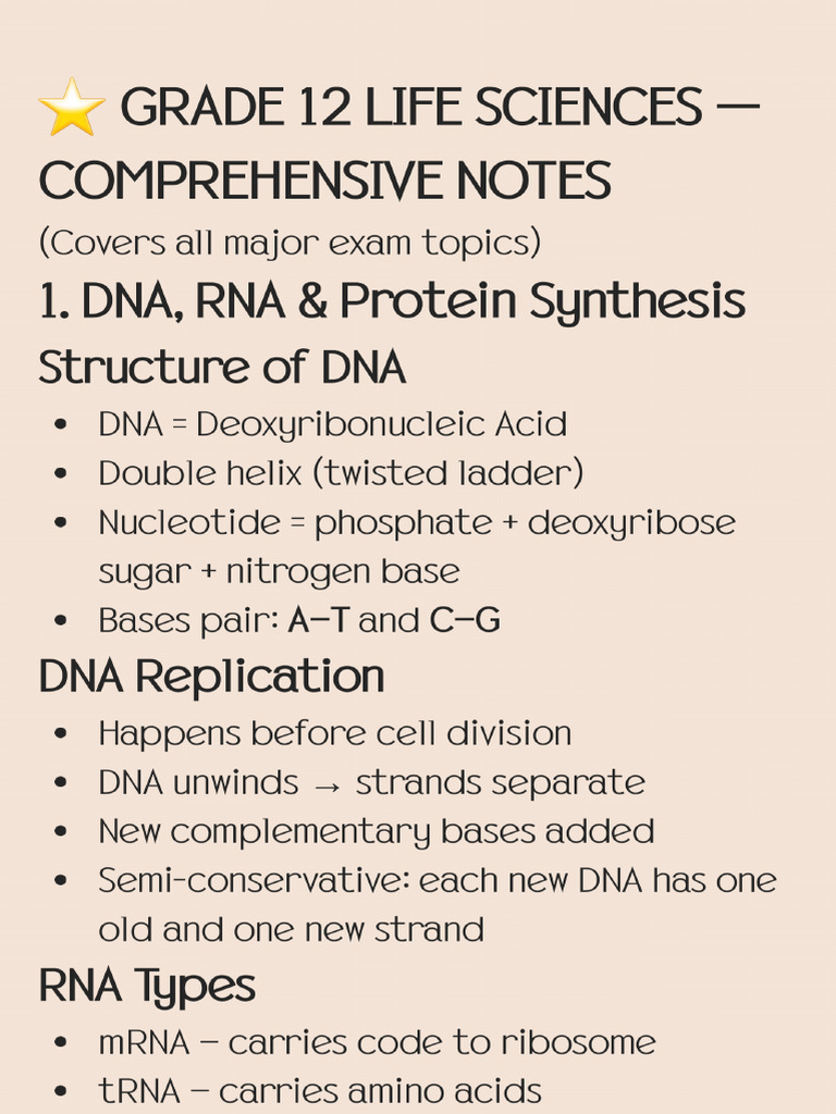 Life Science Grade 12 PDF - 251201 - 103350 | PDF