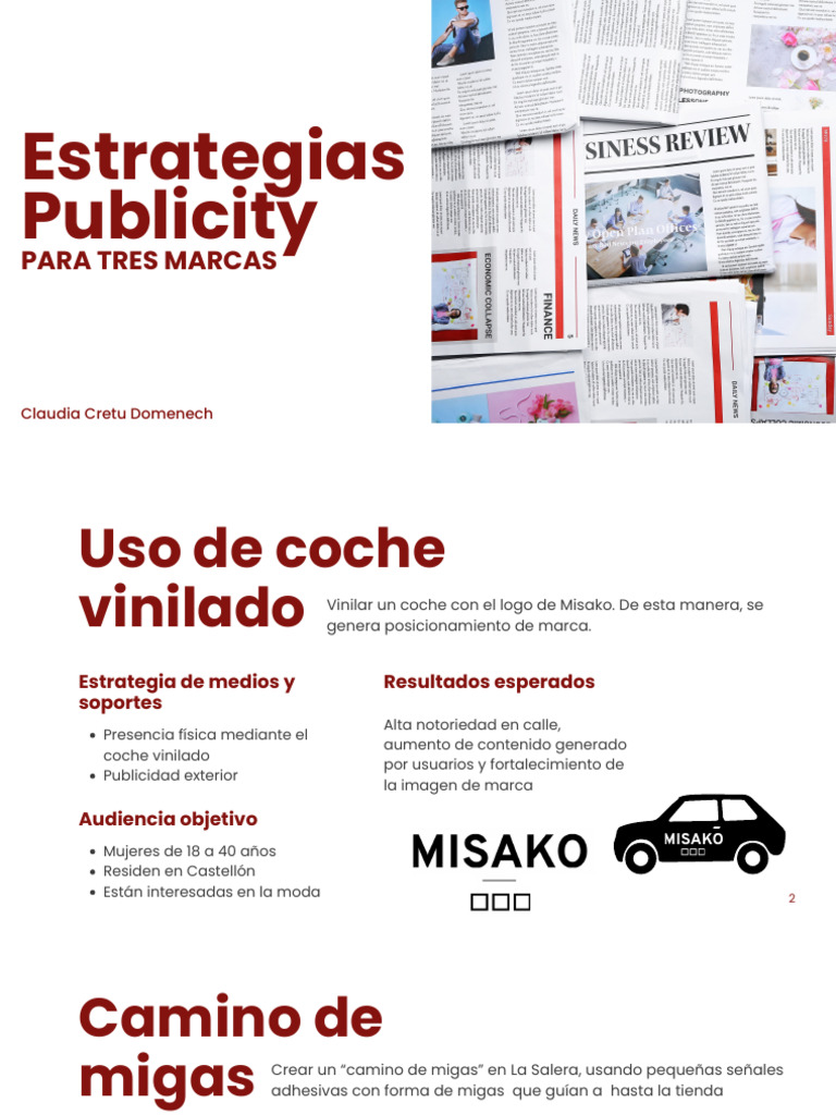 Estrategias de Publicity para Tres Marcas | PDF | Semáforo | Publicidad
