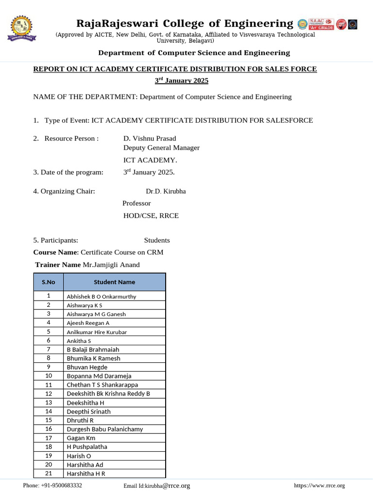 Ict Report | PDF