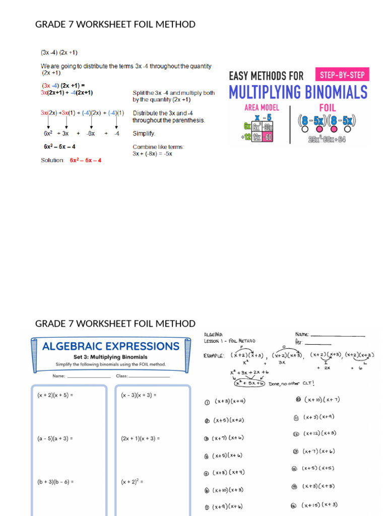 Foil Method | PDF