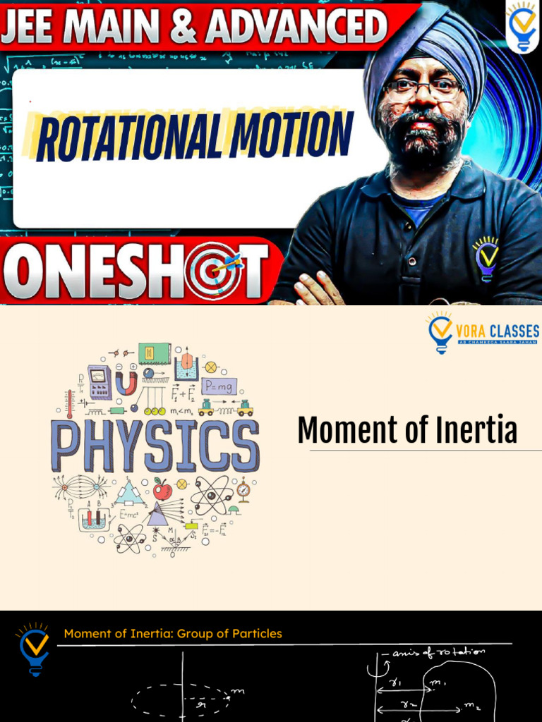 One Shot - Rotational Motion Class 11 - JEE Main and Advanced - Vora ...