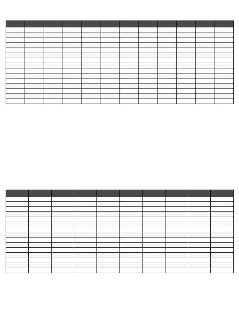 15 Day Tracker Landscape | PDF