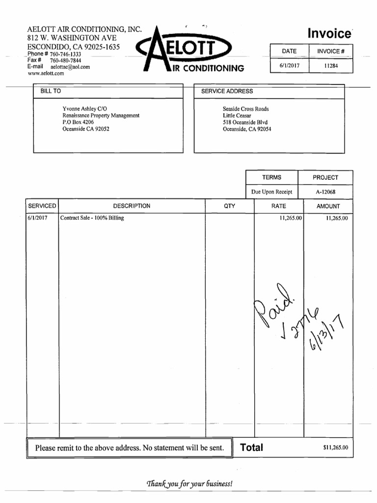 Yvonne Ashley C-O A-12068 | PDF | Duct (Flow) | Electrical Wiring