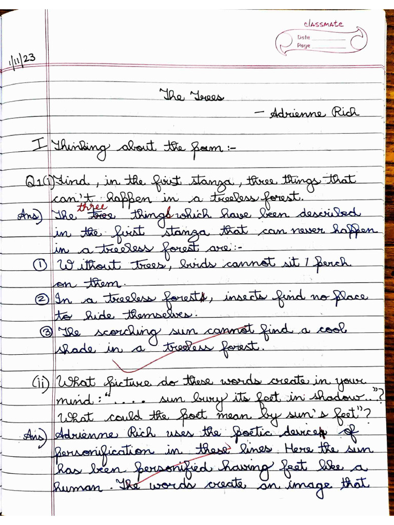 Poem - Trees ? | PDF