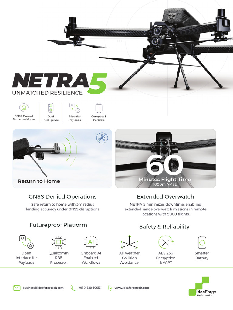 NETRA Full Brochure | PDF | Unmanned Aerial Vehicle