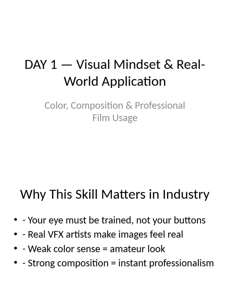 Day1 Full 2hr Class Color Composition | PDF | Composition (Visual Arts) | Color