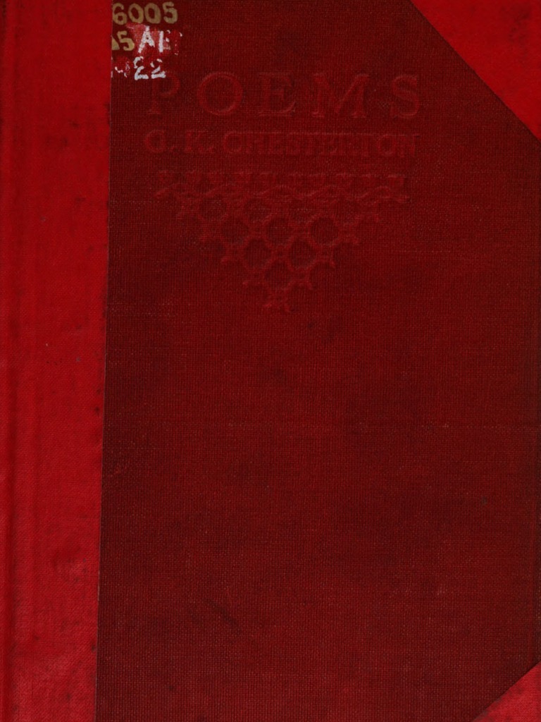 GK Chesterton - Poems | PDF