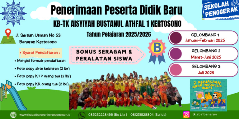 Banner PPDB 2 Meter X 1 Meter | PDF