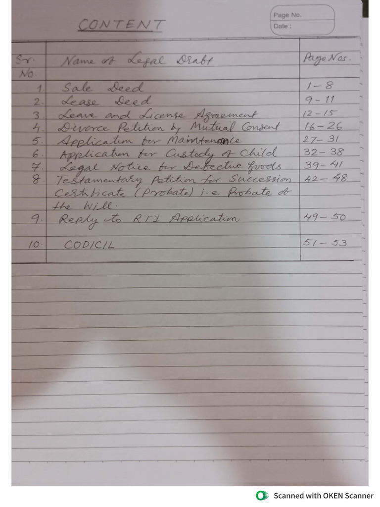 DPC II Legal Drafts-1 | PDF