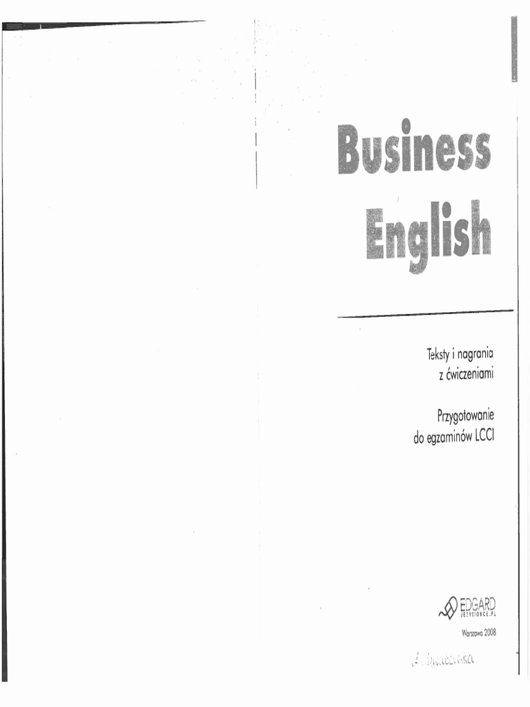 Victoria Atkinson Business English | PDF