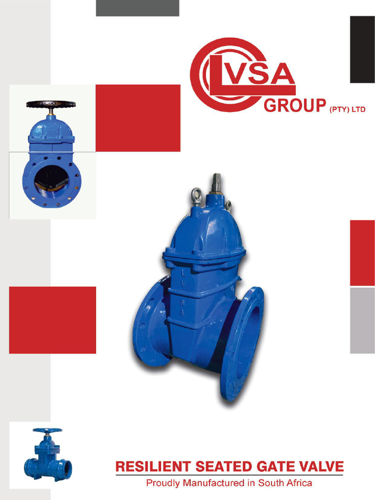 Resilient Seated Gate Valve | PDF | Valve | Wear