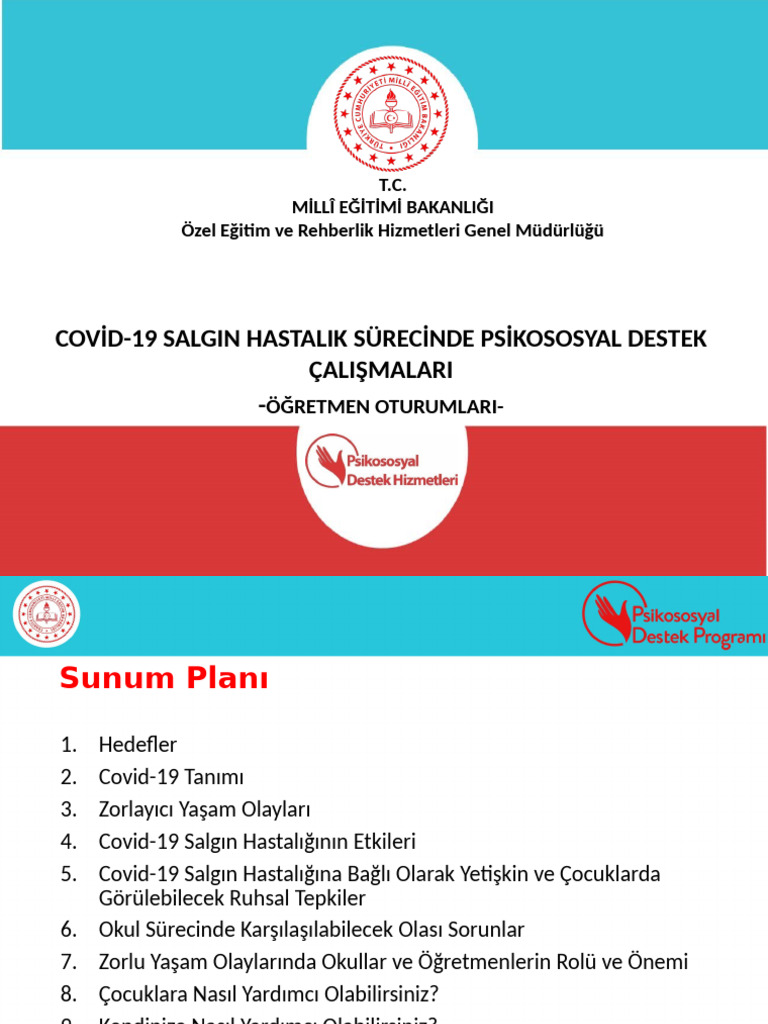 Covi̇d-19 Öğretmen Sunusu | PDF