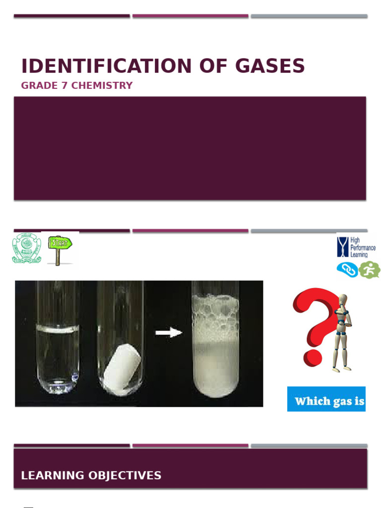 Identification of Gases | PDF