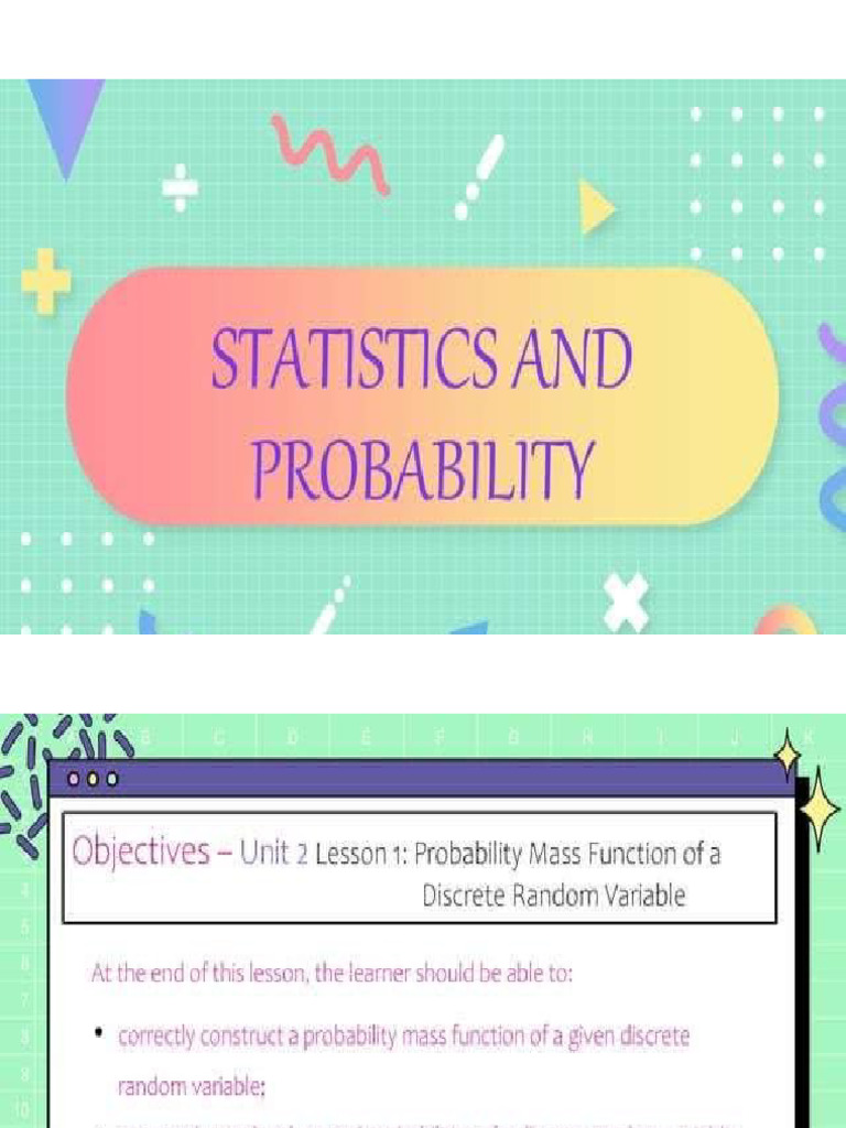 Topic 3 Probability Mass Function Discrete RV | PDF
