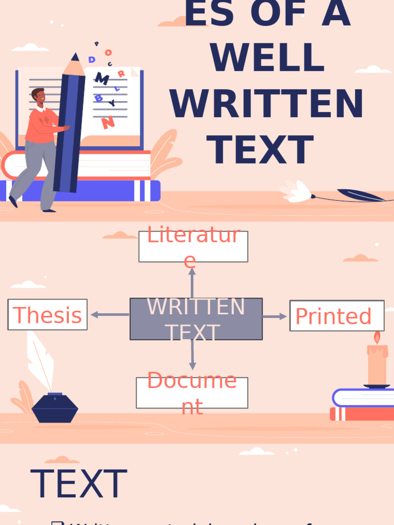 Properties of Well-Written Texts | PDF | Punctuation | Comma