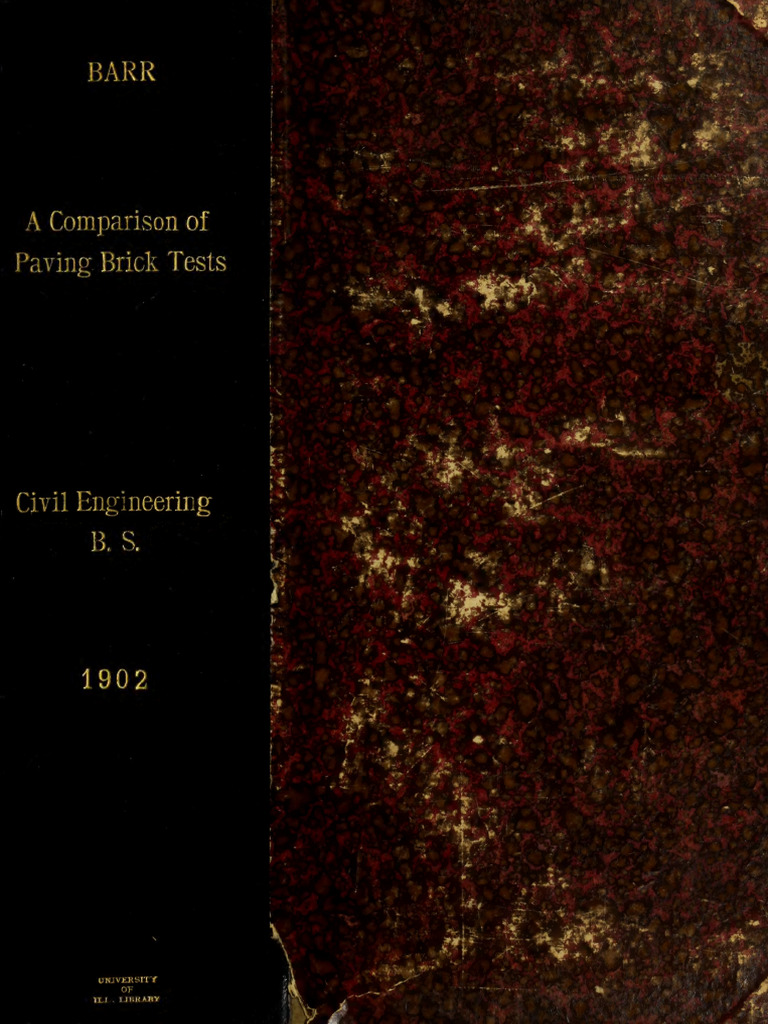 A Comparison of Paving Brick Tests | PDF
