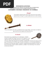 10 Instrumentos Autóctonos de América Latina | PDF | Instrumentos ...