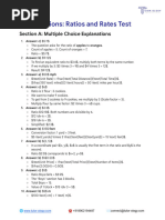 Corbettmaths Ratio Textbook Answers | PDF