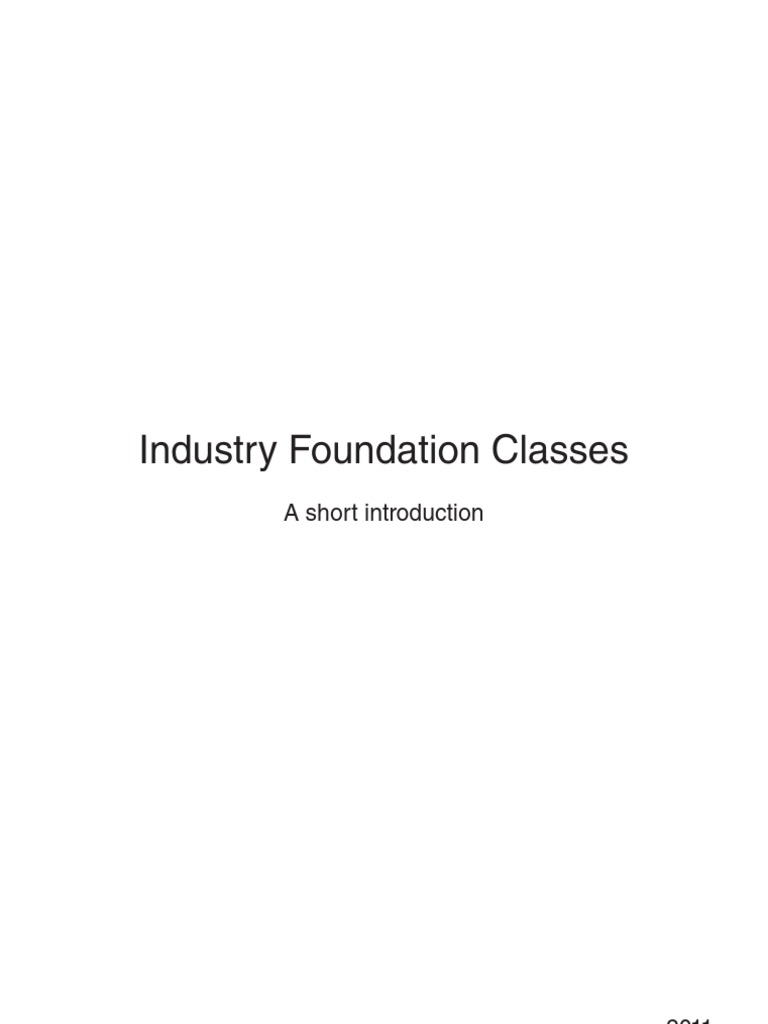 Industry Foundation Classes | PDF | Building Information Modeling | Data Type