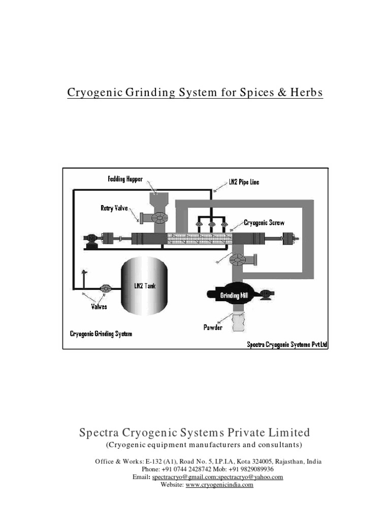 Cryogenic Grinding | Cryogenics | Mill (Grinding)