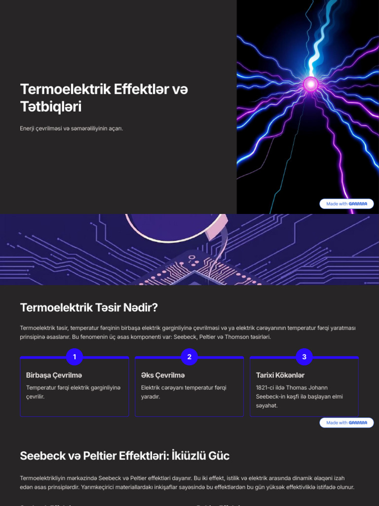 Kamran .Termoelektrik Effektler Ve Tetbiqleri Kopya | PDF