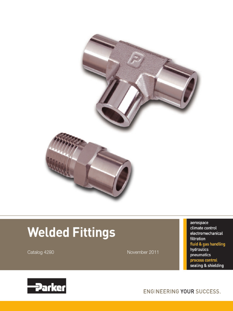 Parker Welded Fittings | PDF | Pipe (Fluid Conveyance) | Welding