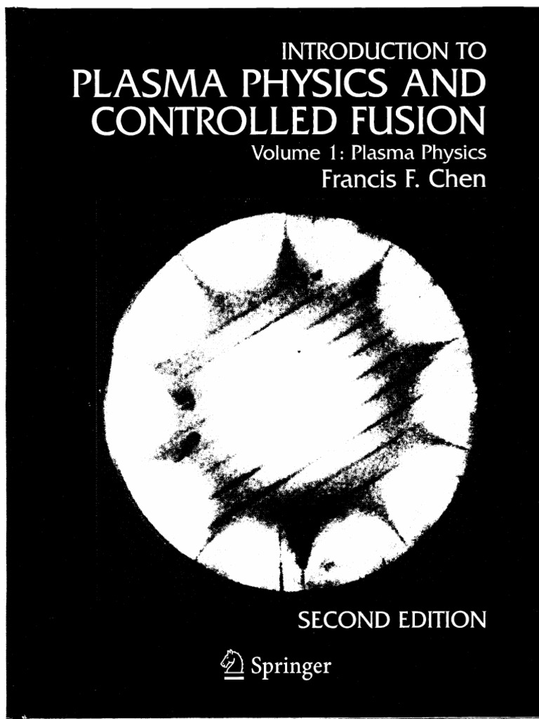 Introduction To Plasma Physics - Chen | PDF