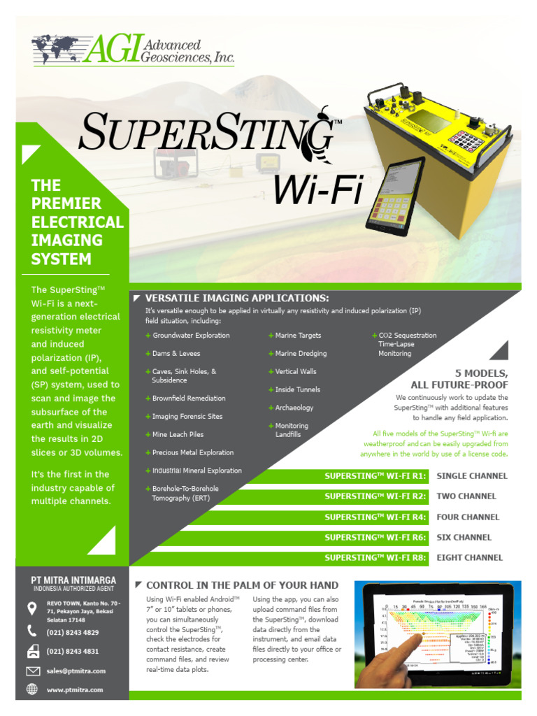 SuperSting Wi-Fi: Advanced Electrical Imaging | PDF | Android ...