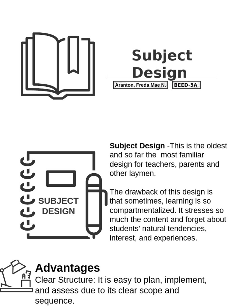 Subject Designppt WPS Office | PDF | Learning | Creativity